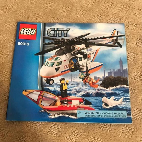 Toys | Lego 6013coast Guard Helicopter | Poshmark